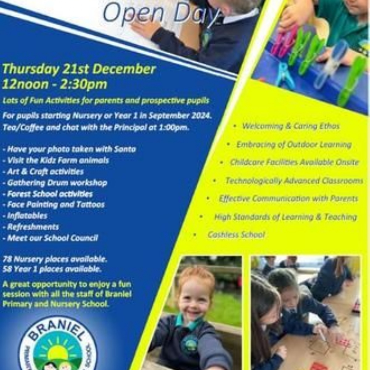 Braniel Primary School - Open Day